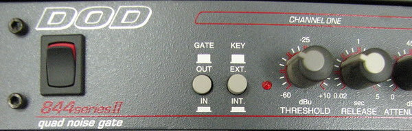 (USED) DOD 844 Quad Noise Gate Rack – Rainbow Music Shop