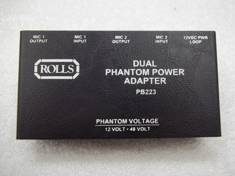 Rolls PB223 Phantom power module – Rainbow Music Shop